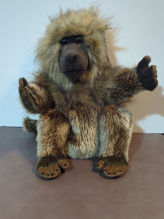Born in Africa | Toys | Born In Africa Baboon Hand Puppet Life Like A ...